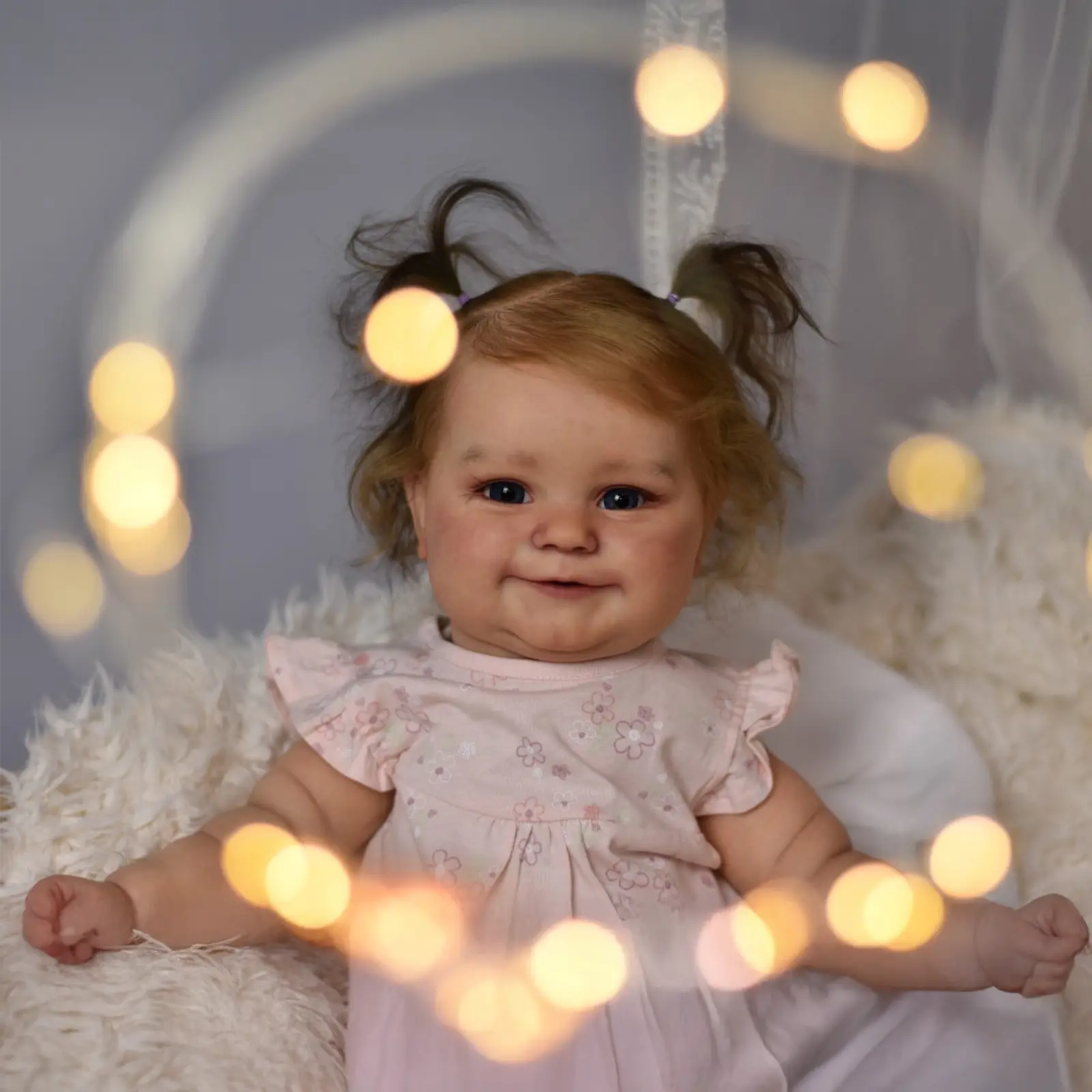 [New] 20" Reborn Toddler Realistic Baby Doll Girl Marial with Chubby ...