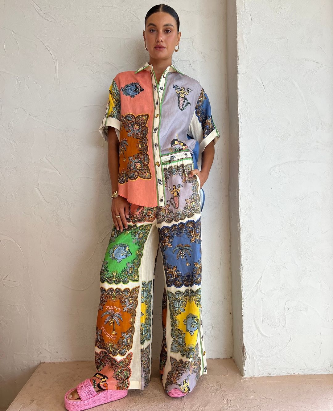 Panflay Trippy Troppo Shirt and Pants