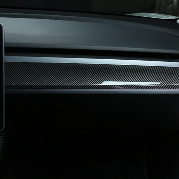 Tesla Model 3 / Y Dashboard Cover - Real Molded Carbon Fiber