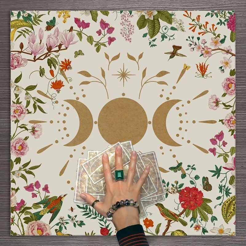 Nigikala Moon Altar Cloth Alter Cloth Tarot Cloth For Spread Tarot ...