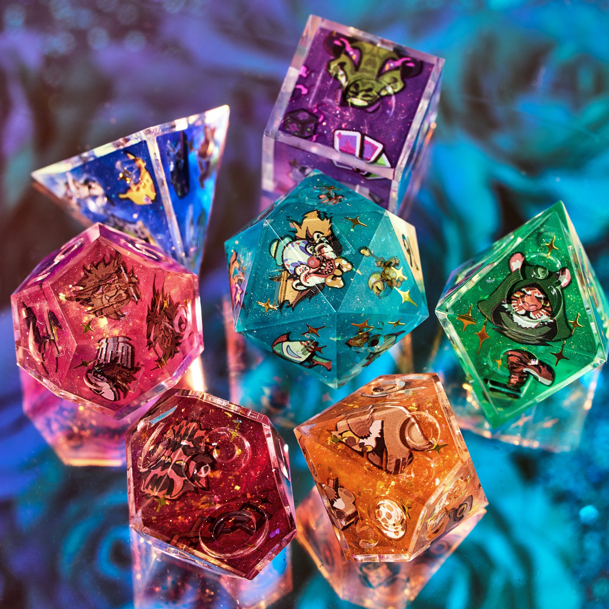 "Once Upon a Witchlight" Iconic 7-Piece Dice Set