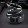 Solar Rotating Double Ring Suspension Car Aromatherapy Ornament