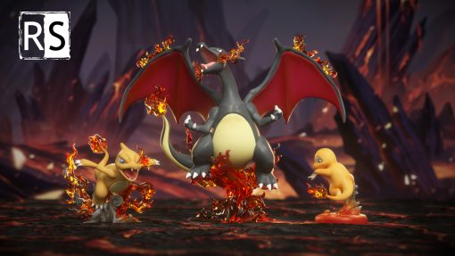 【Pre order】 Rs Studio Charmander Evolution Set
