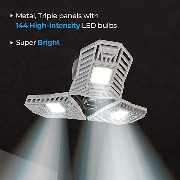 TriBurst LED High Intensity Lighting Multi-Directional Triple Panel Light