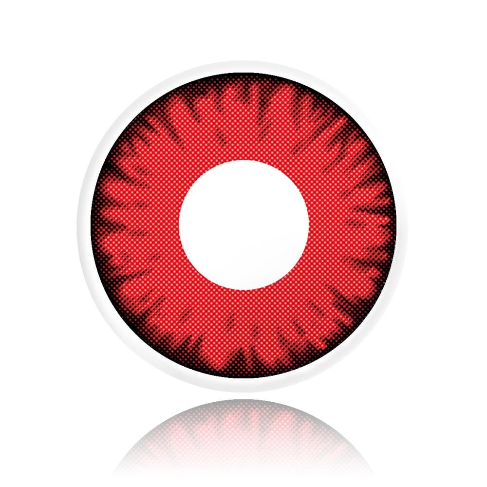 Twilight Red Vampire Halloween Contacts