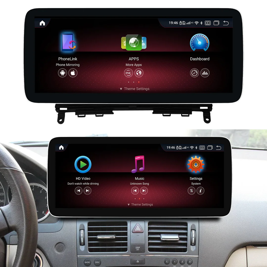 What are the Options for a Mercedes Benz C-class (W204) C63 Android ...