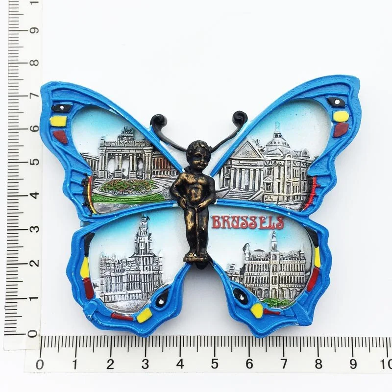 Athvotar Brussels Fridge Magnet Souvenirs Manneken Pis Pee Statue ...