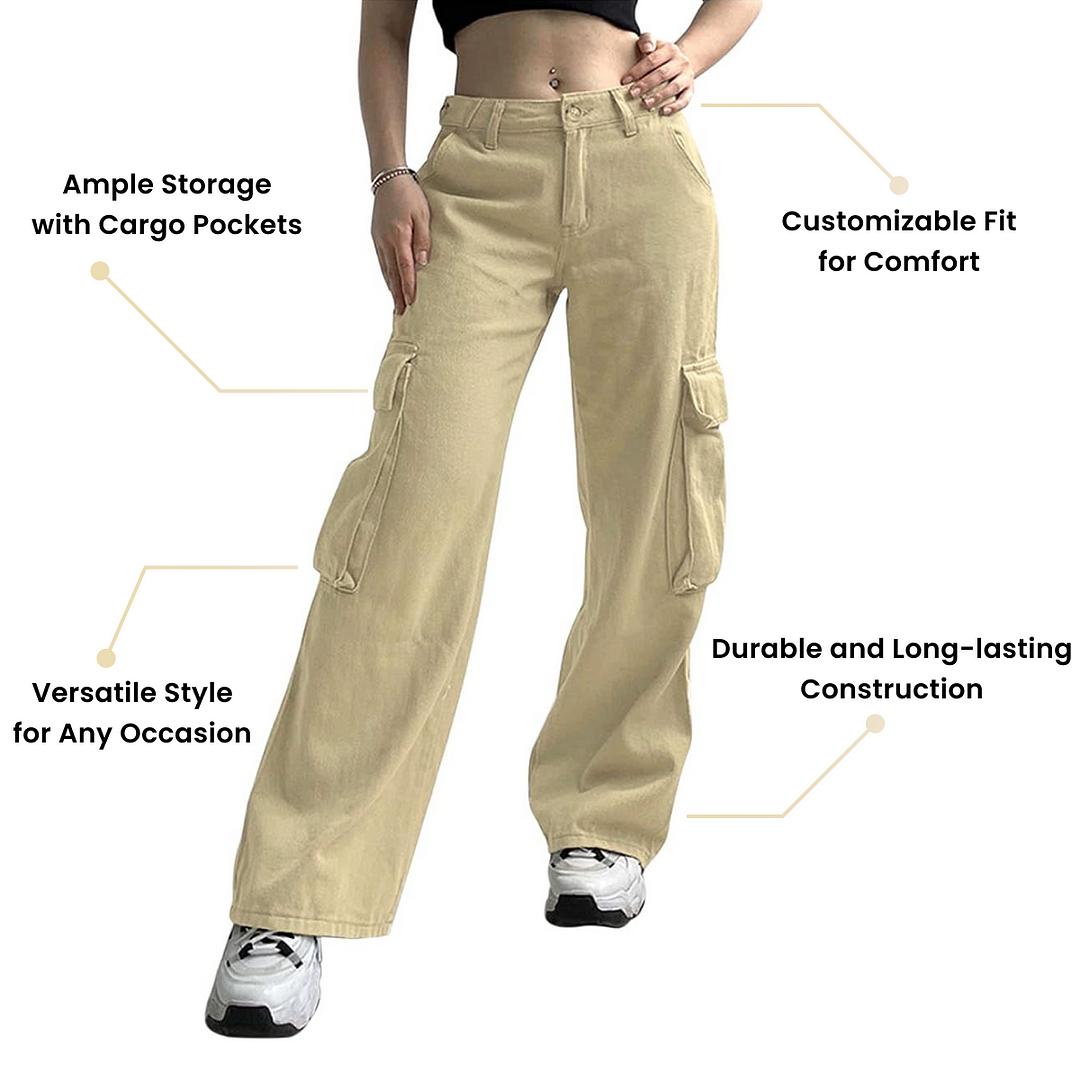 Adjustable Cargo Pants - Free Shipping