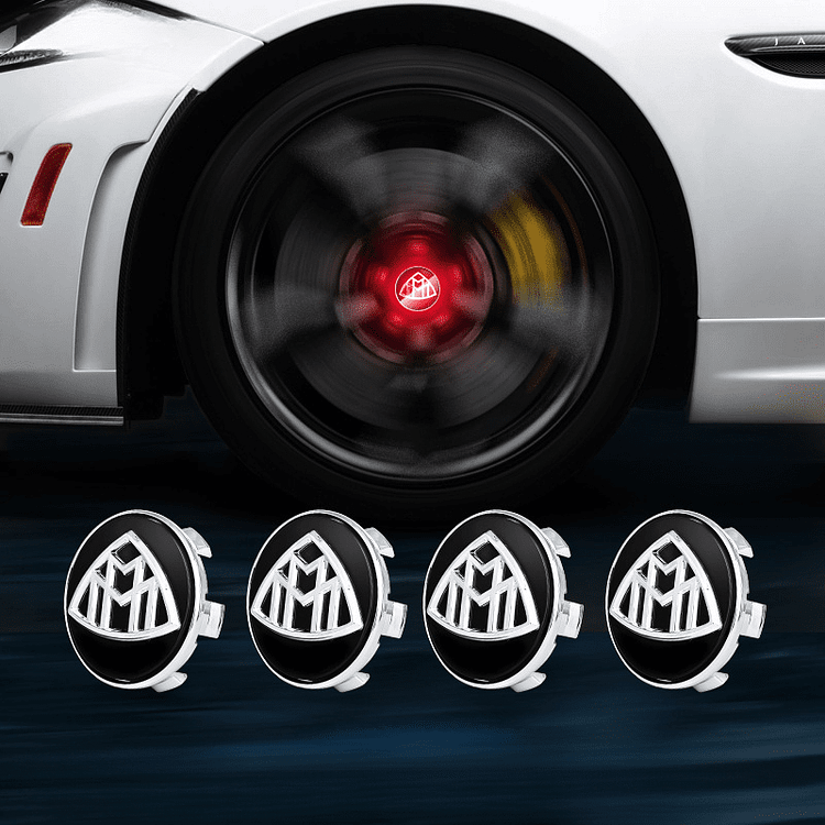 Greetlight Mercedes-Benz-Compatible Magnetic Suspension Hub Caps & LED ...