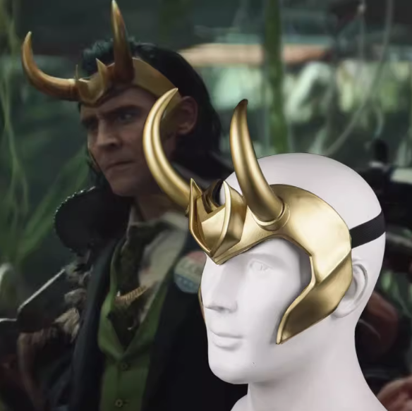 Loki Helmet mask evil god LOKI TV series Halloween Avengers film and ...