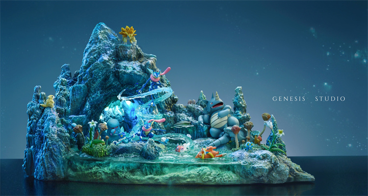 Lake Family - Pokemon Resin Statue - Gene Studios [In Stock]
