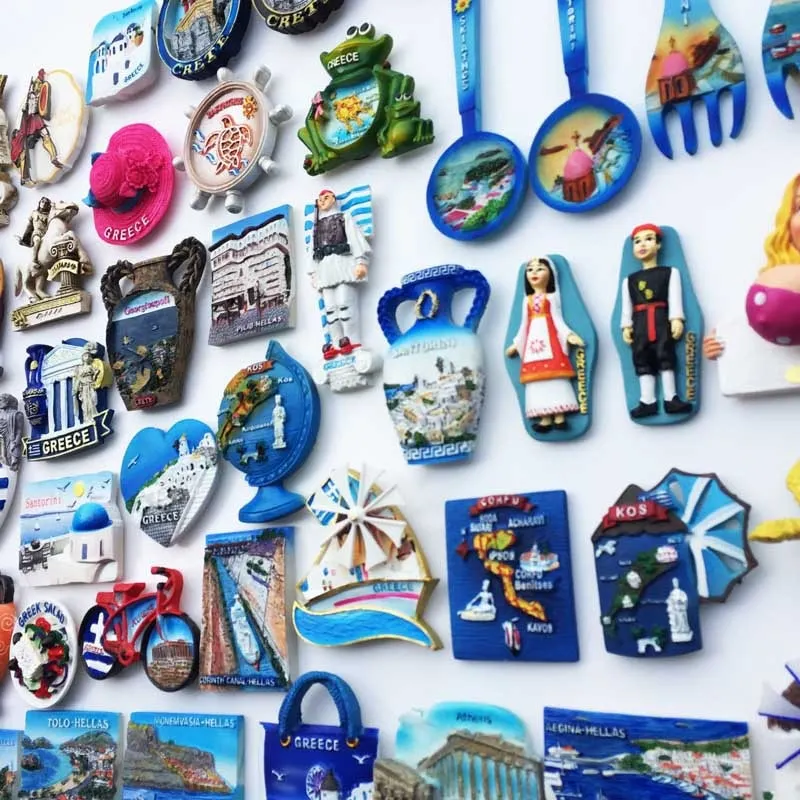 Nigikala Fridge Magnets Kos Zakynthos Lipsi Crete Corfu Aphrodite ...