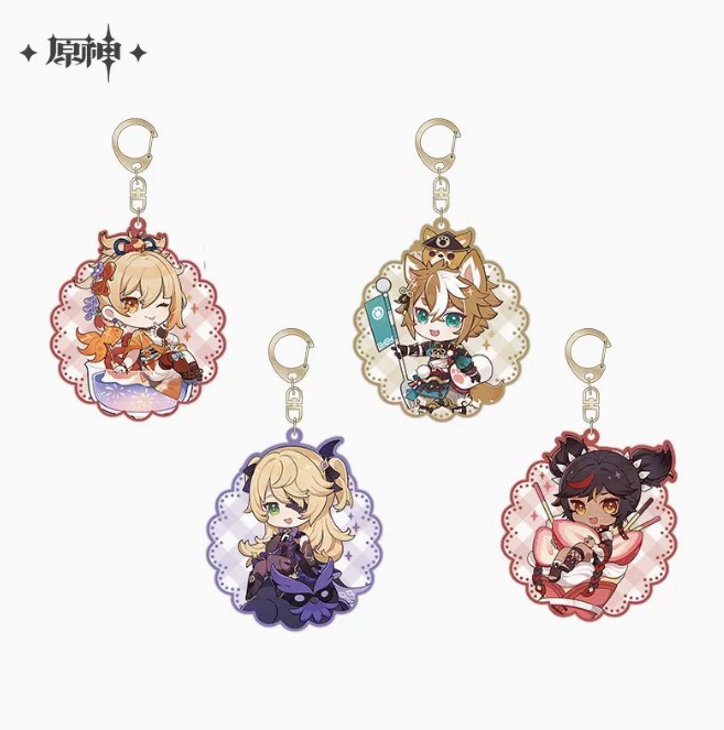Genshin Toys Acrylic Keychain Genshin [Original Genshin Official ...