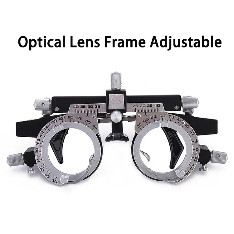 style Metal Titanium Glasses Optometry Frame Adjustable Try-on Rack ...