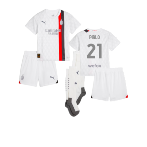 AC Milan Andrea Pirlo 21 Kids & Junior Away Shirt 2023-2024