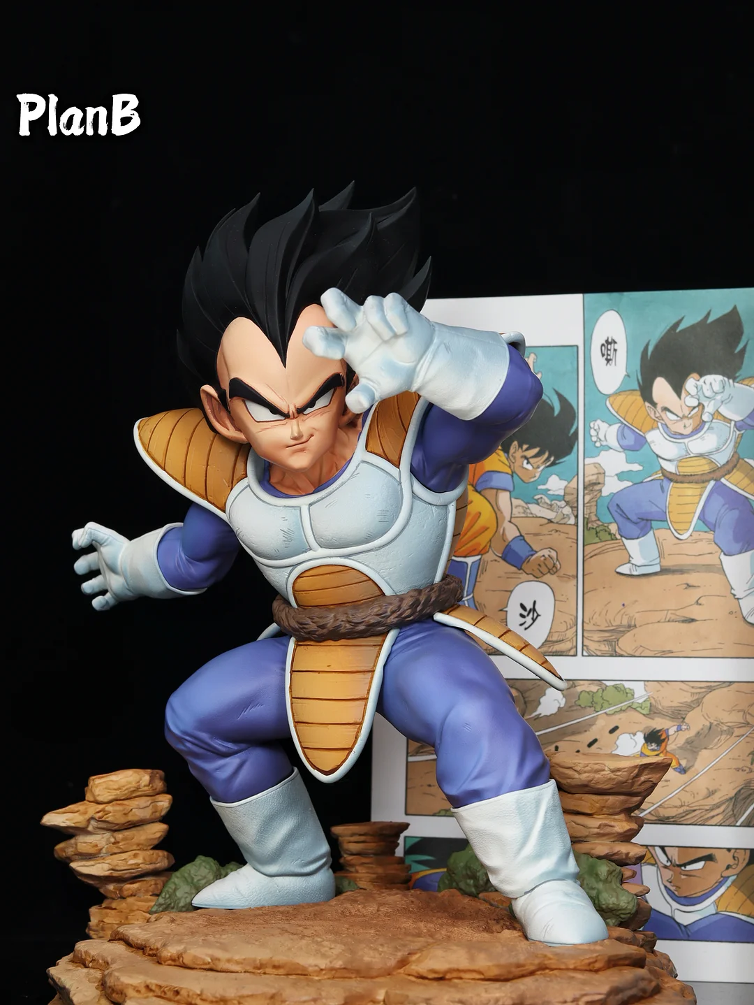 1/6 Scale Starting Hand Vegeta - Dragon Ball Resin Statue - PlanB Studio