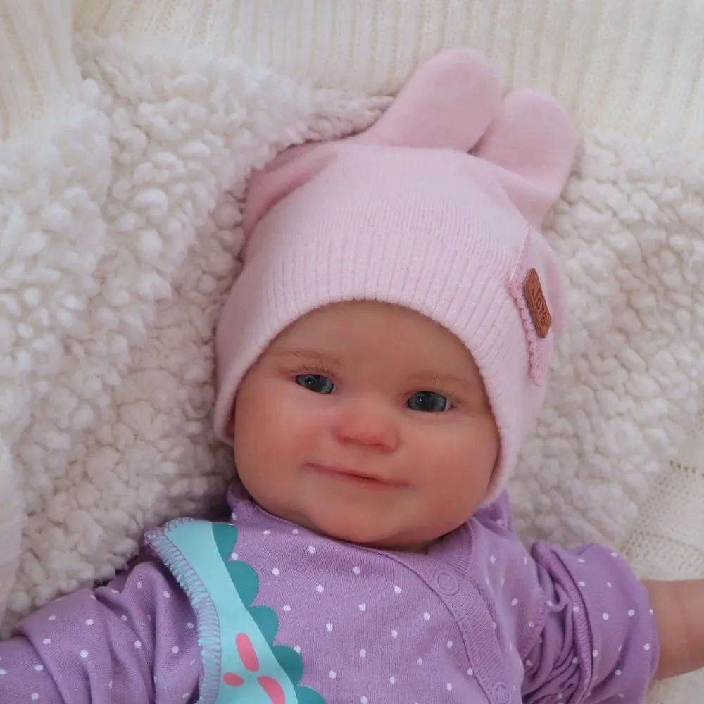 Angevine Full Body Silicone Bendable Reborn Mini Dolls