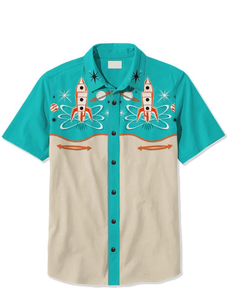 1950s Interstellar Atomic Shirt
