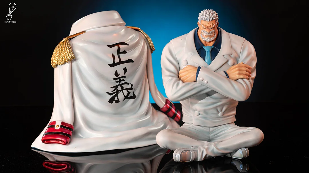Sitting Monkey D. Garp - ONE PIECE Resin Statue - Brain Hole Studio ...