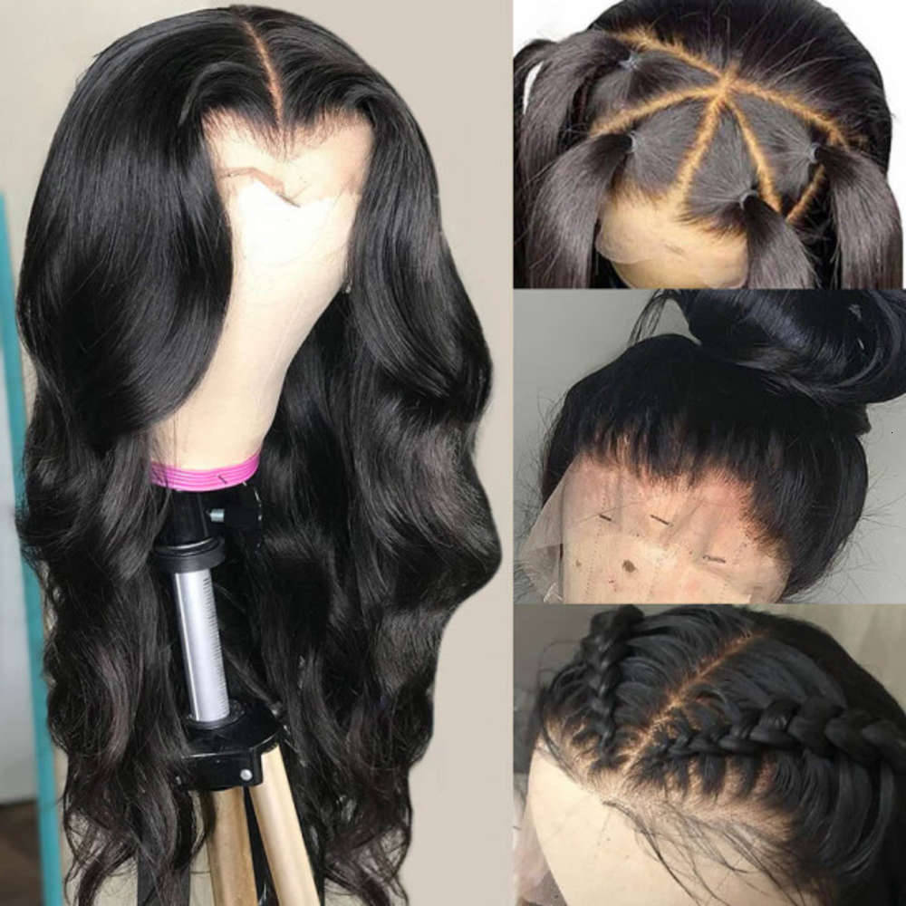 Body Wave Glueless 13x6 Pre-Made Fake Scalp Lace Frontal Wig