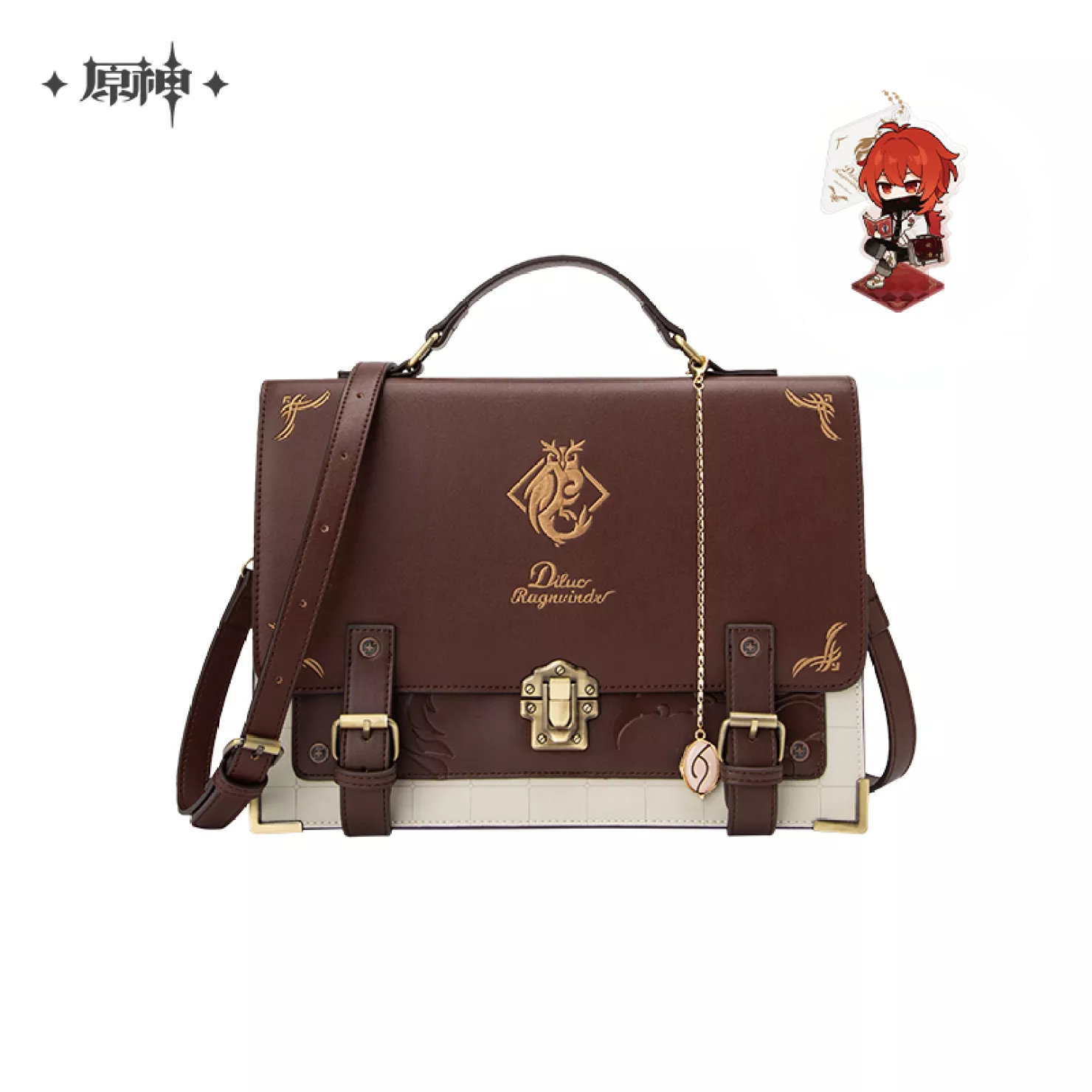 Genshin Toys Diluc Theme Bag[Original Genshin Official Merchandise]