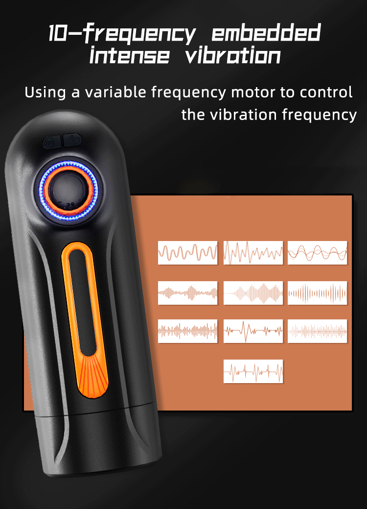 Lustories 6 In 1 Function 10 Vibration 4 Suction Male Masturbation 