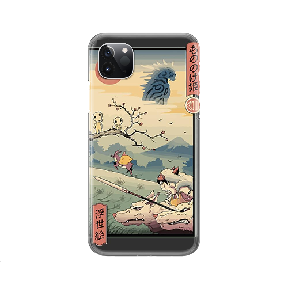 Wolf Princess Ukiyo-e, Ukiyo-e iPhone Case