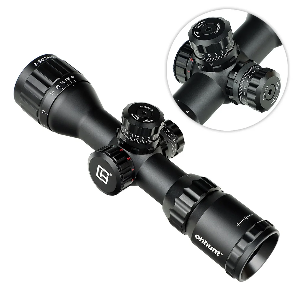 ohhunt ® 3-9x32 Long Eye relief Tactical Rifle Scope