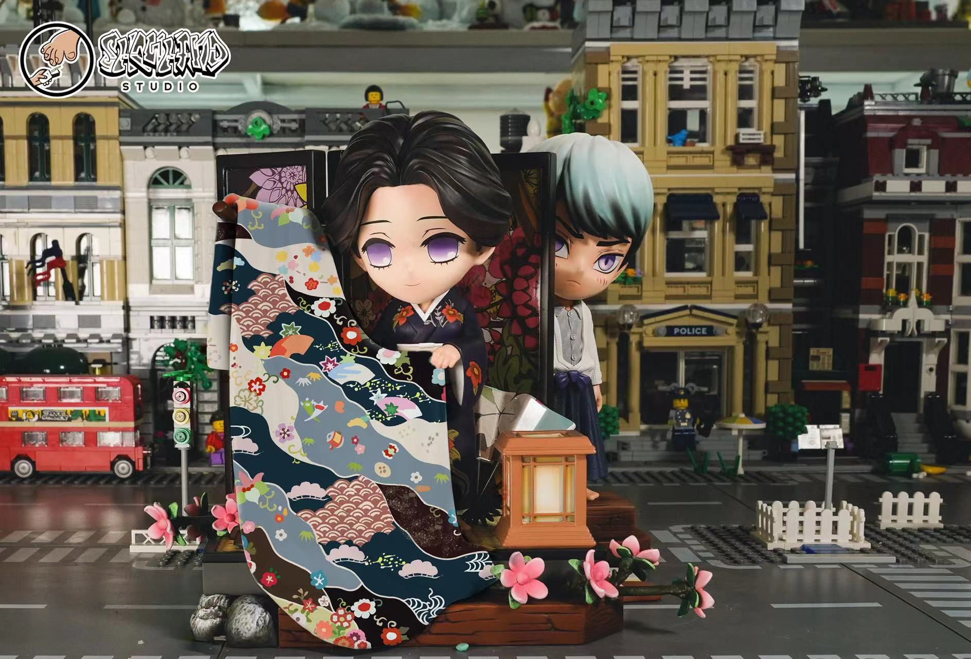 Tamayo & Yushirou - Demon Slayer: Kimetsu no Yaiba Resin Statue ...