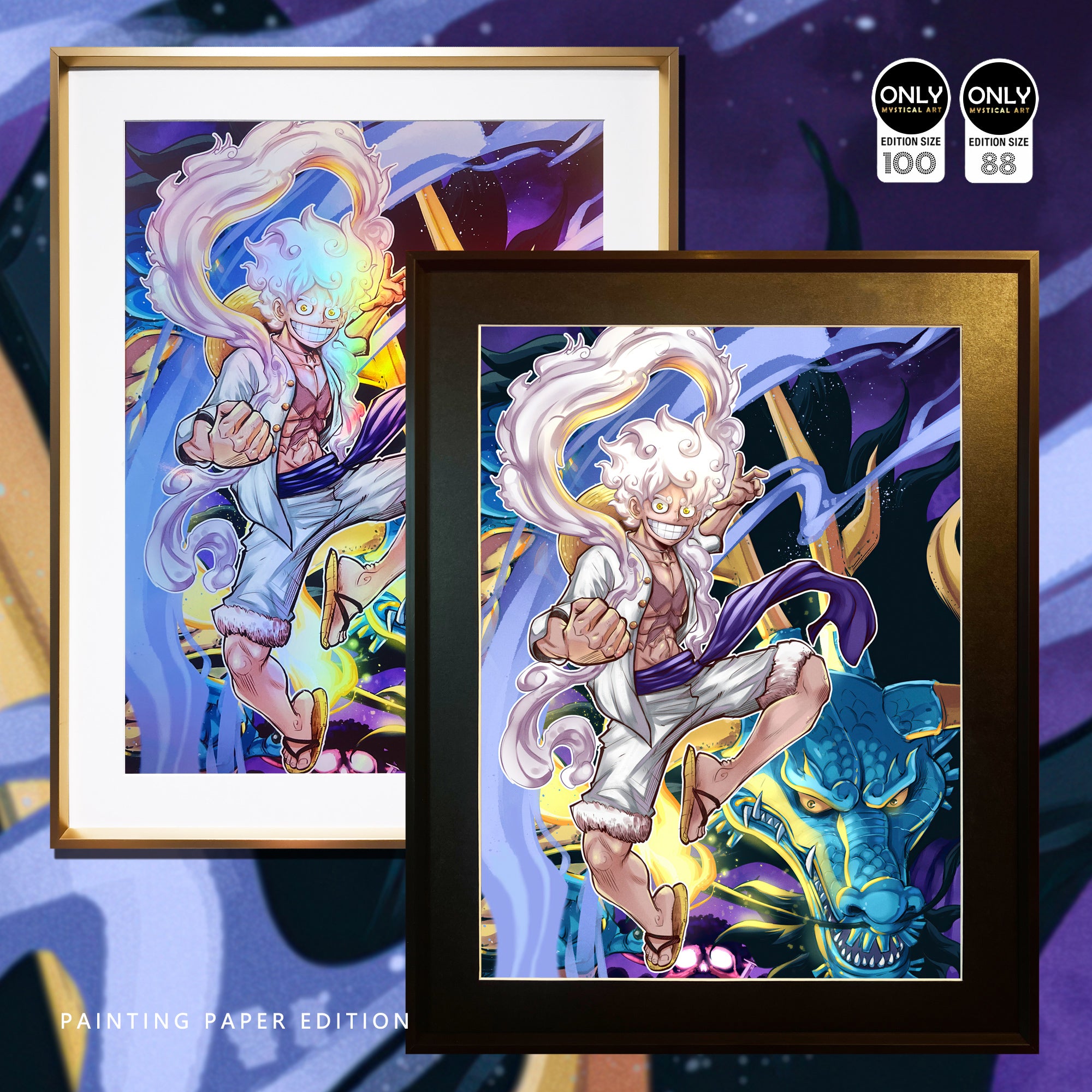 Nika Monkey D. Luffy Wall Art: A Bold Statement Piece | AnimeArtHub