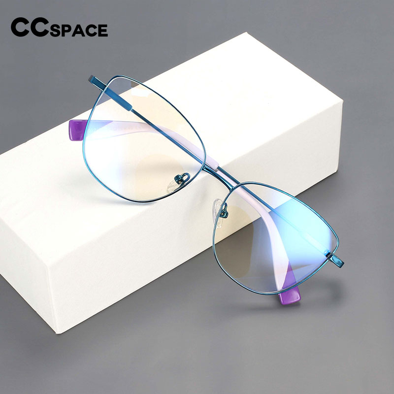 54260 Women's New Style Big Frame Anti Blue Light Optical Glasses ...