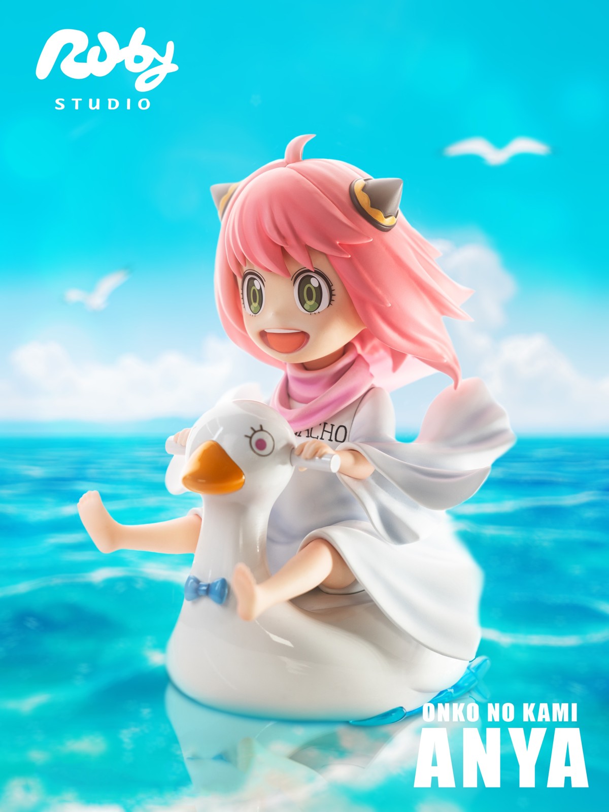 Duck Toilet Anya Forger - SPY X FAMILY Resin Statue - Ruby Studio