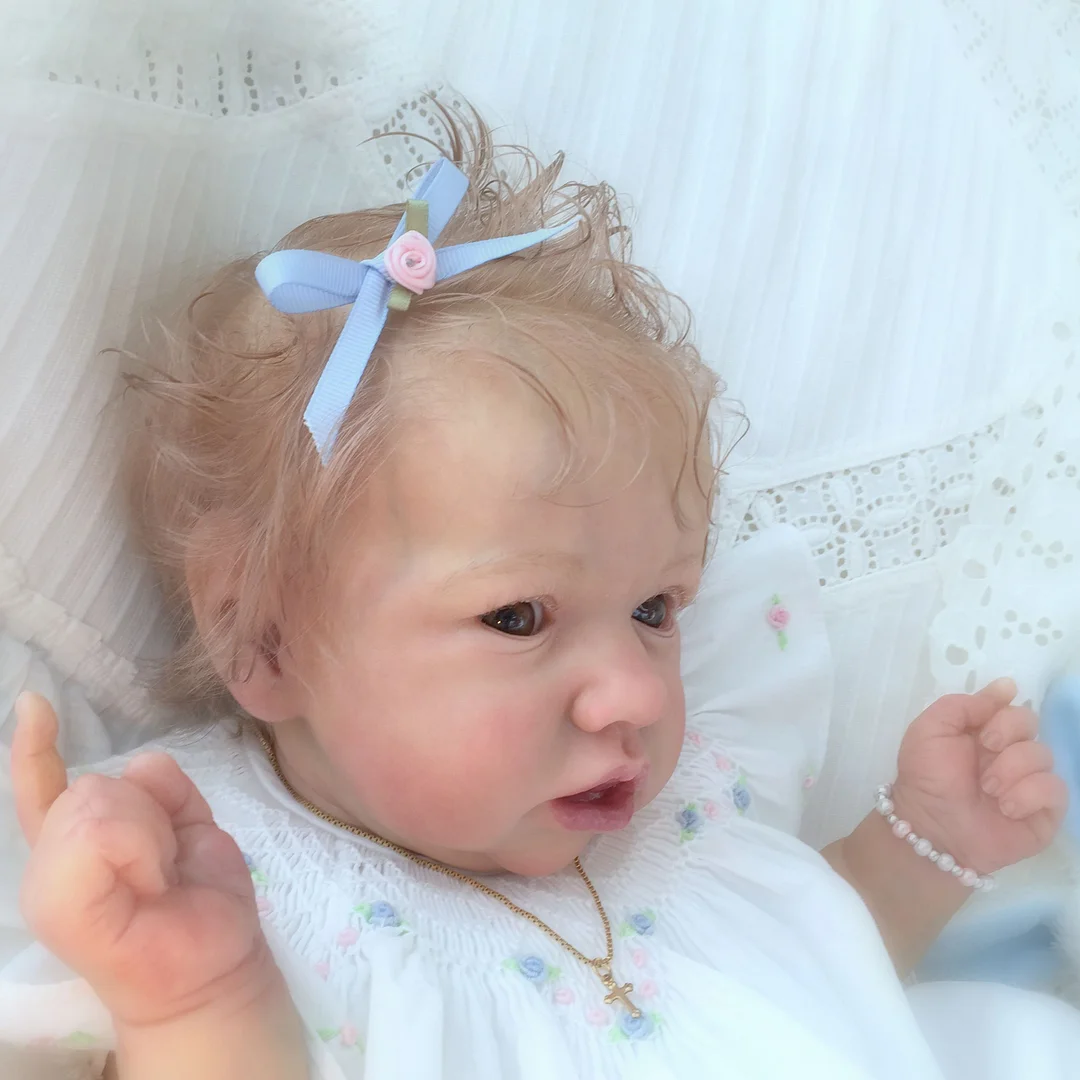 12'' Blanco Truly Soft Reborn Baby Doll Girl