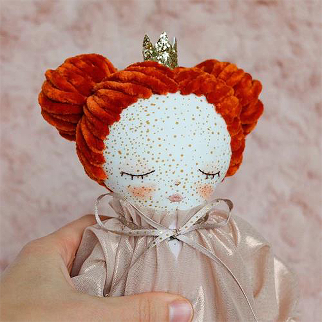 DIY Princess Doll With【3 Hairstyles, 3 Dresses, 4 Face Templates】