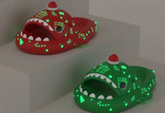 Santa Shark Slides (Limited Edition)
