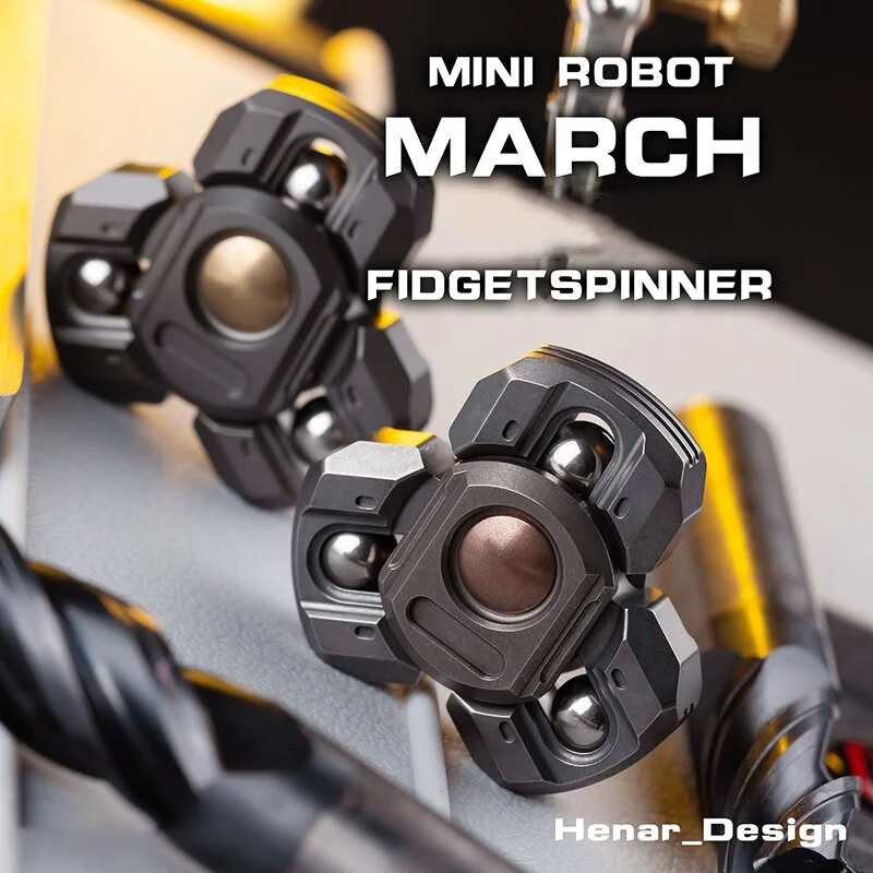 WANWU EDC Mini Robot Fidget Spinner