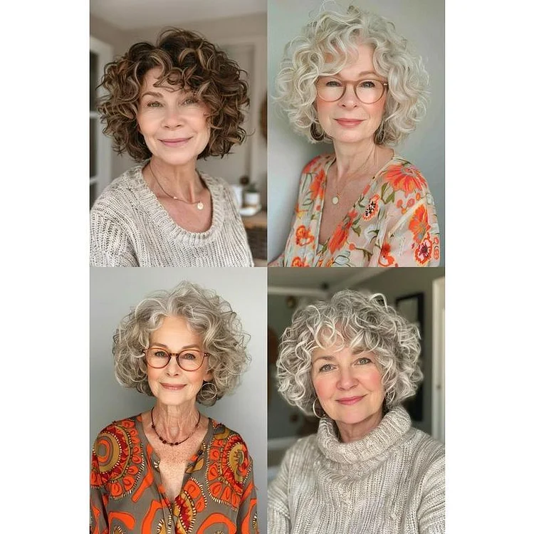 Short curly hair topper 2C