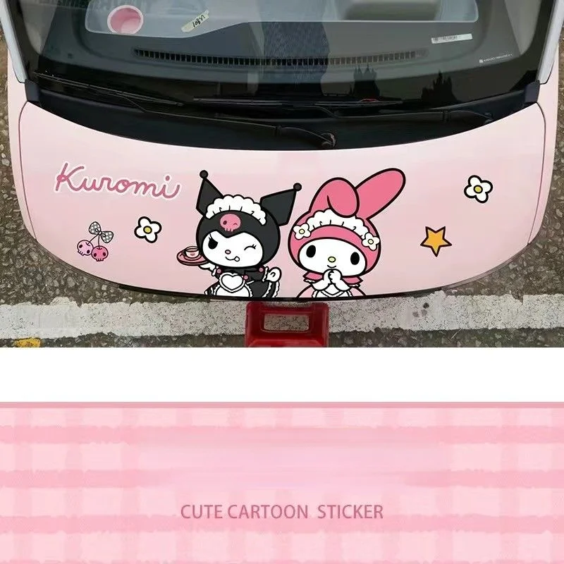My Melody & Kuromi Car Sticker - Lovesickdoe