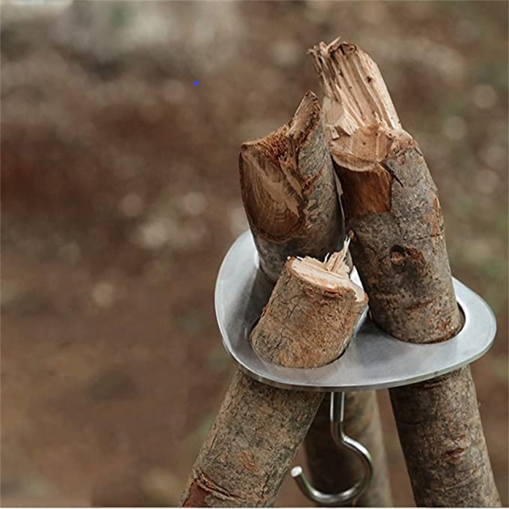 Portable Outdoor Pot Hanger Tripod Bracket Hanger Camping Supplies ...