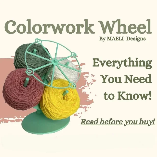 Colorwork Wheel Yarn Holder - 3D printed yarn untwisting tool for ...