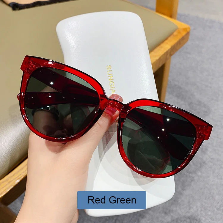 New Vintage Cat Eye Sunglasses For Woman Brand Retro Sun Glasses Ladies ...