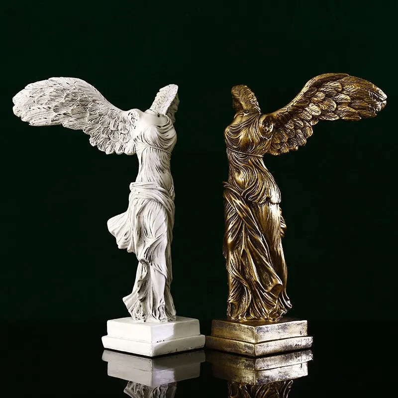 Classical Greek Sculpture Resin Statue Retro Home Decoration Living ...