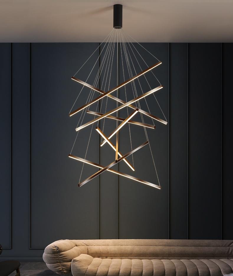 Simple Creative Personality Long LED Line Lamps