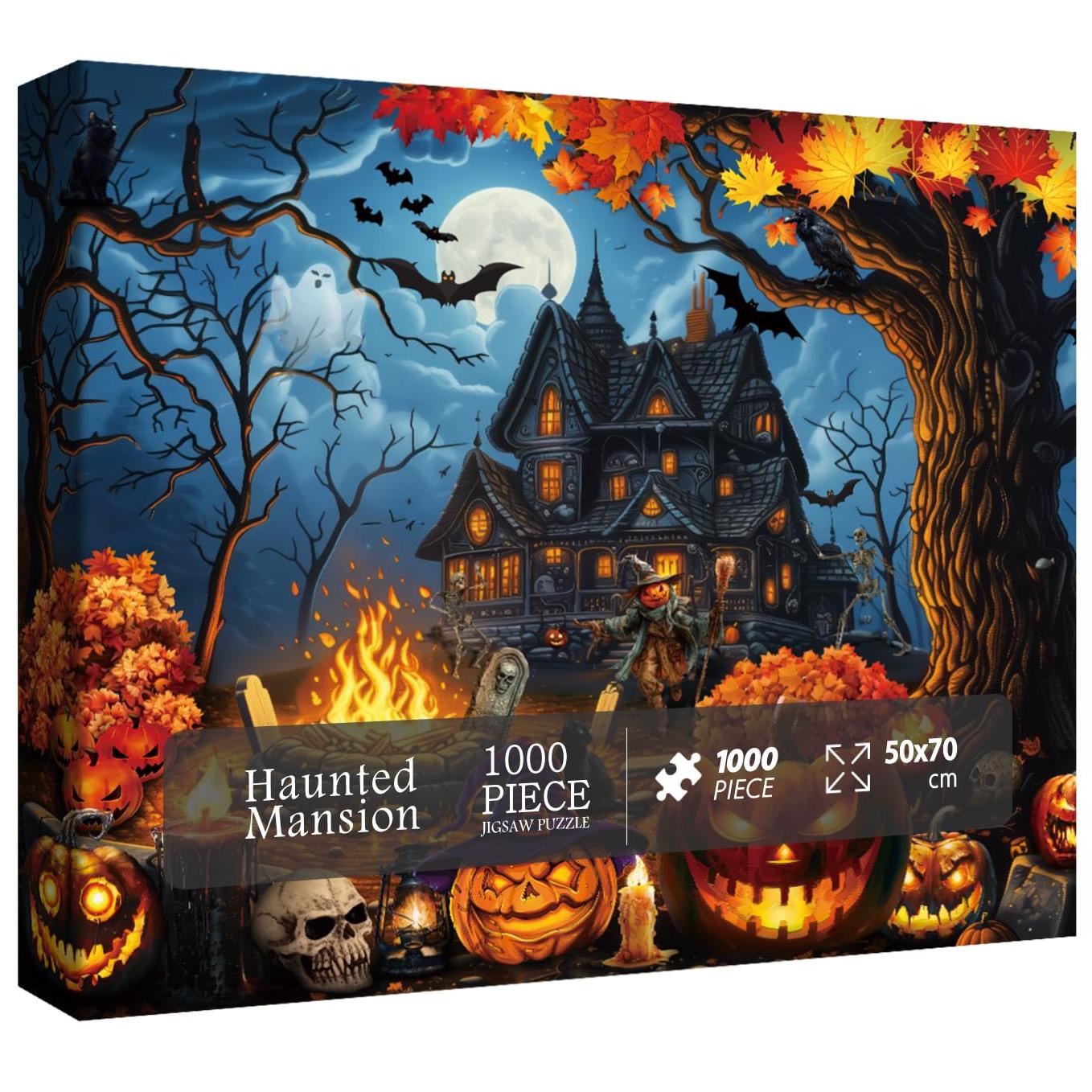 Bboldin - Haunted Mansion Jigsaw Puzzle 1000 Pieces