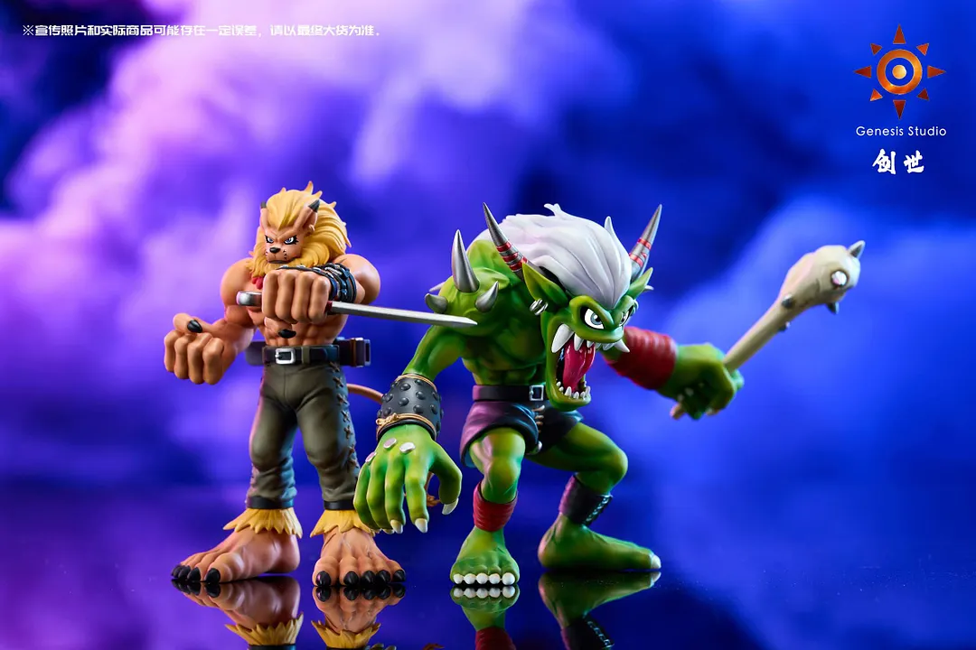 File Island Series Ogremon - Digimon Statue - Genesis-Studio