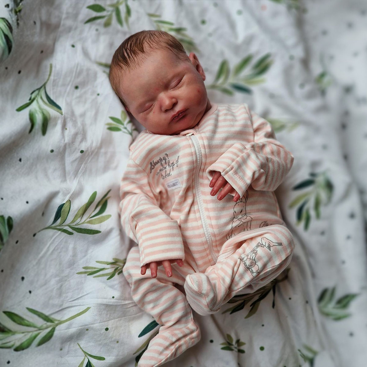 [Heartbeat & Sound] 20" Lifelike Reborn Girl Baby Doll Named Teyata ...