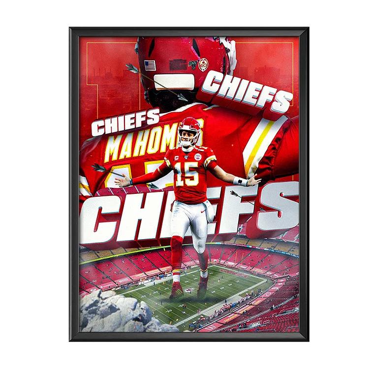 Patrick Mahomes -Kansas City Chiefs Poster Art