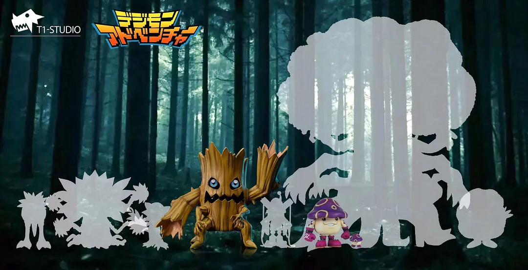 Woodmon - Digimon Resin Statue - T1 Studio [Pre-Order]