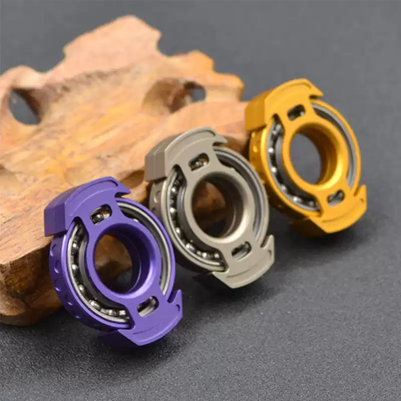 Metal Fingertip Fidget Spinner Stim Toy