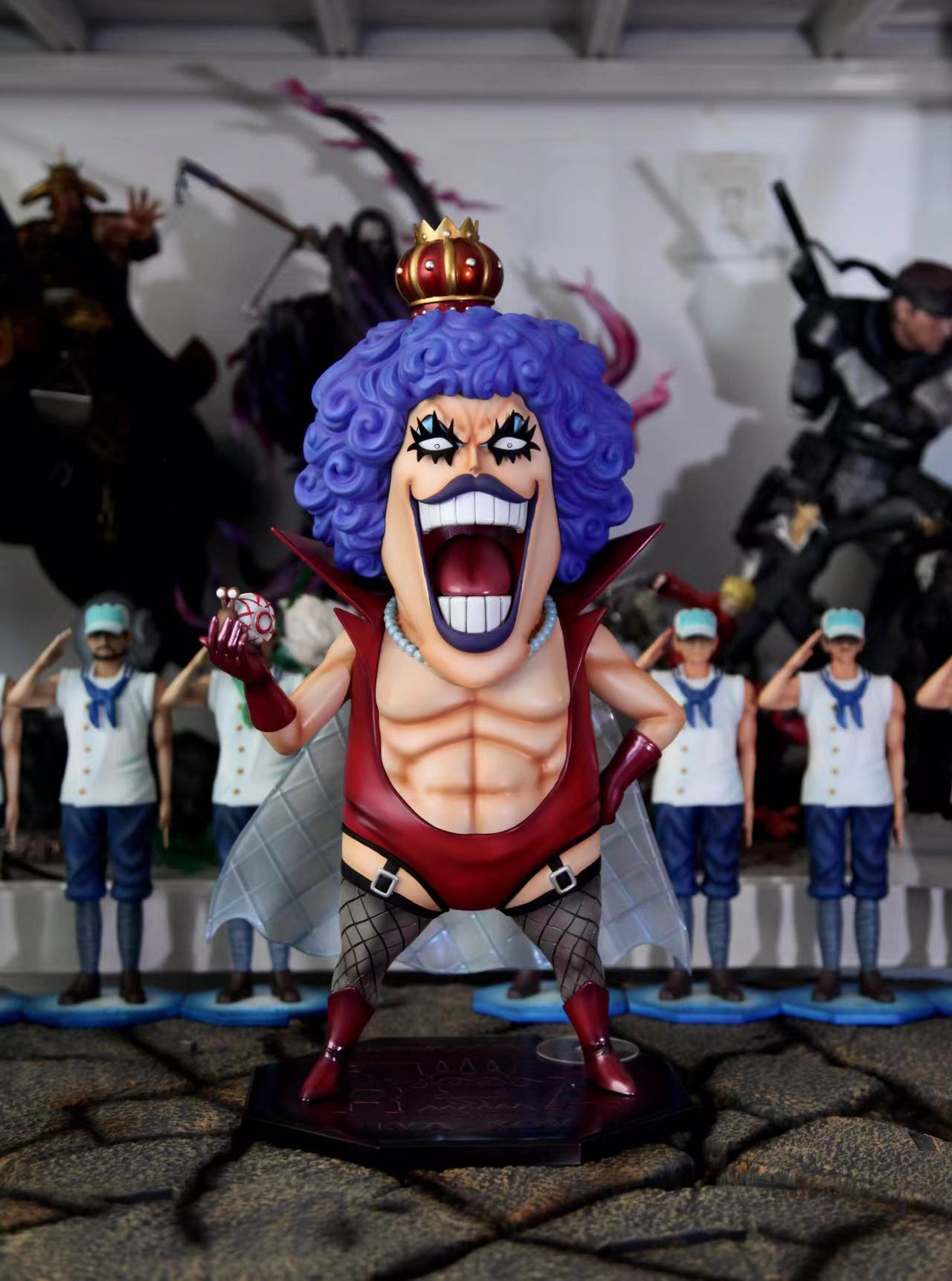 Revolutionary Army Series 004 Emporio Ivankov - ONE PIECE Resin Statue ...